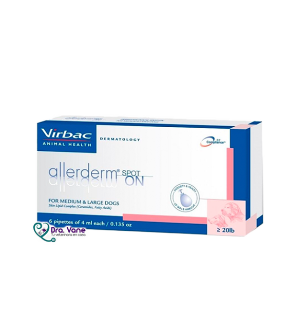 Allerderm Spot On 4 ml X Uni - Dra. Vane Vet