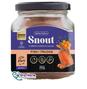 SNOUT HOLISTIC WELLNESS TRUCHA ADULT CAT - Dra. Vane Vet